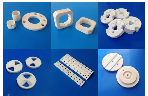 Metalized Machining Ceramic Parts Silicon Nitride Ceramic Si3N4 Material
