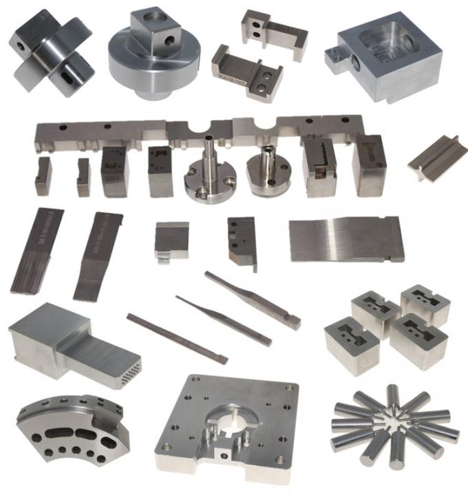 ISO 13485 Medical Components Precision Wire Cutting Parts Steel Machining